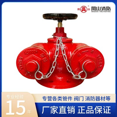 闽山 多型号多用式水泵接合器室外消防栓 3C认证SQD-DN100