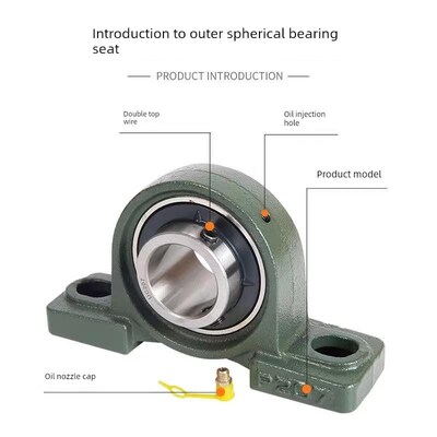 立式外球面轴承与阀座Ucp201 202 203 204 205 206 207 208 209 2