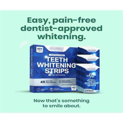 Professional Teeth Whitening Strips 牙贴 温和呵护自然亮泽