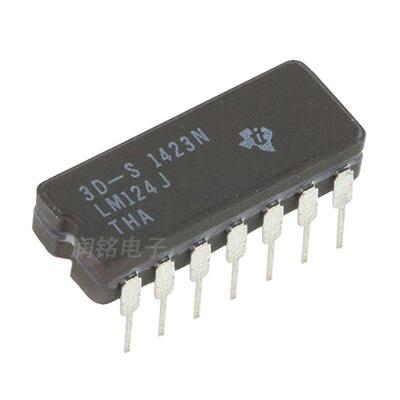 全新原装 LM124J/PB LM124J DIP-14 直插 四通道运算放大器