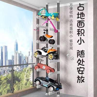 ?儿童玩具车的收纳架宝客玩具车收无品牌/纳架厅宝放儿童车架子挂