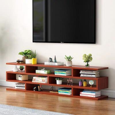 简易电视11133柜小户型旅馆落地路由租器物架出.屋超窄置高款背..