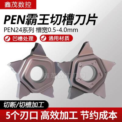 普锐克五角霸王切槽刀片P