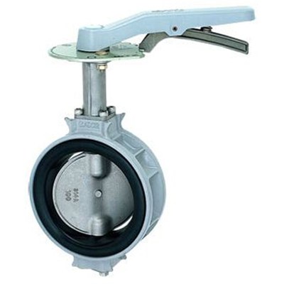 进口日本北泽蝶阀 10XJMEA铝合金蝶阀 KITZ手动蝶阀 对夹式蝶阀