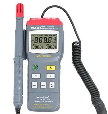 华仪仪表精度数字温湿度表 MS6503 MASTECH 工业级 温湿度计