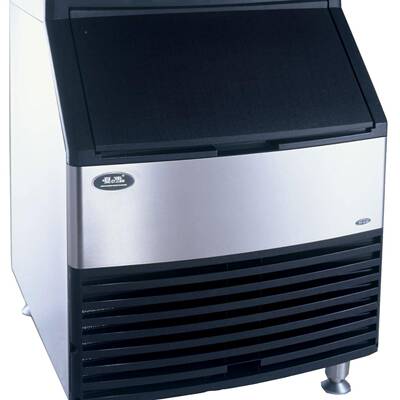 T1F75夏之雪SUNICE西餐厅咖啡店吧台商用80斤公冰机设备制夏之雪S