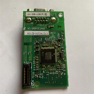 ETC740250-S2104安川变频器拆机的AH1000通信通信板YPHT31690-1A