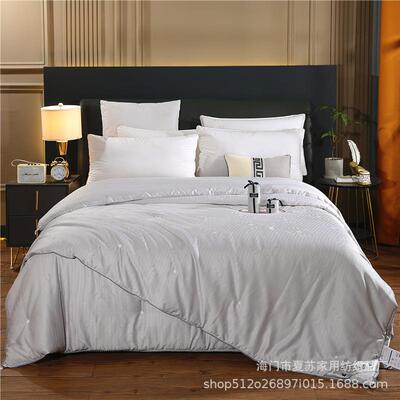 全棉纯棉0母0蚕丝被夏凉被桑蚕丝春秋69871被1被加厚冬保暖子被