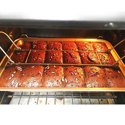 布朗尼烤盘蛋糕模具不沾烤盘方形面包烘焙加厚固底 Brownie Pan