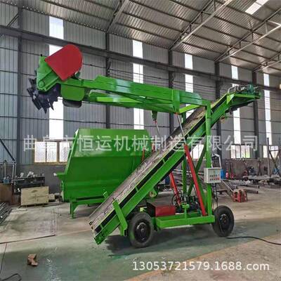 大型贮青取BGW料机秸秆青储高空扒草草机电动取车
