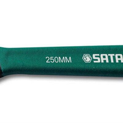 SATA世达工具 沾塑欧式活动扳手 8*200mm    47250