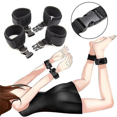 Handcuffs Sex Ankle Cuff Restraints Bondage Bracelet BDSM Er