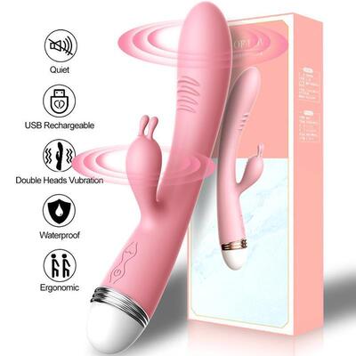 Dildo Rabbit Vibrator G Spot for Women Clitoris Stimulation