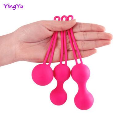 Safe Silicone Smart Ball Vibrator Kegel Ball Ben Wa Ball Vag