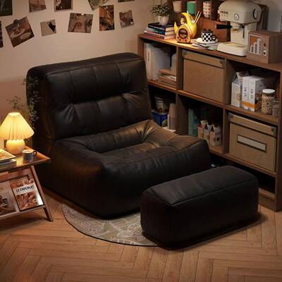 毛户毛虫懒人沙发椅单人榻榻米复古小客厅12358卧室阳台型网休闲