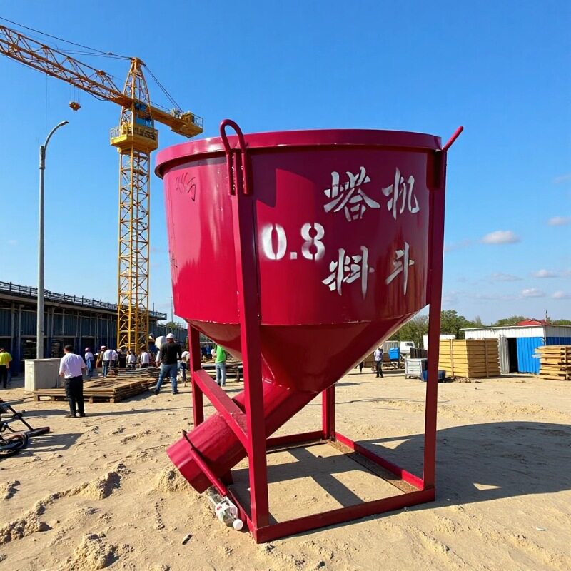 建筑工地歪嘴水泥砂浆漏斗混凝土塔机吊斗加厚混凝土料斗