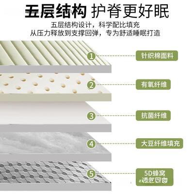 床垫软垫地铺垫家用可折AL100755叠防睡潮地垫地单双人铺打租房