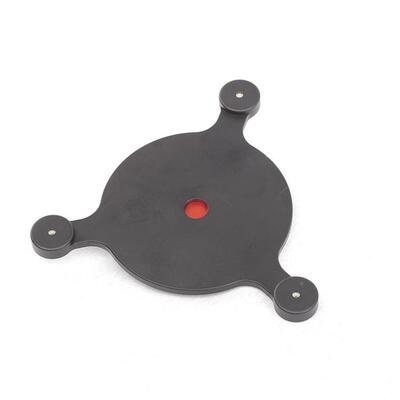 众6杰FITTEST铝合材连JTQ料金三脚架外置3个水平仪接盘内径7mm