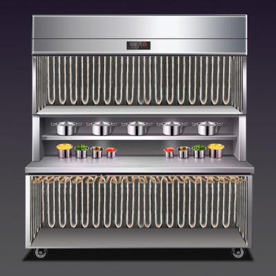 麦丰多功能子母厨冷藏冷冻展一柜KRV体机冰柜商用后操工作台示柜