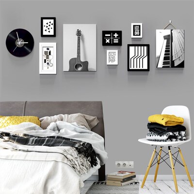 包邮【金零点9821】梅因/简约/实木相框创意照片墙/相框墙