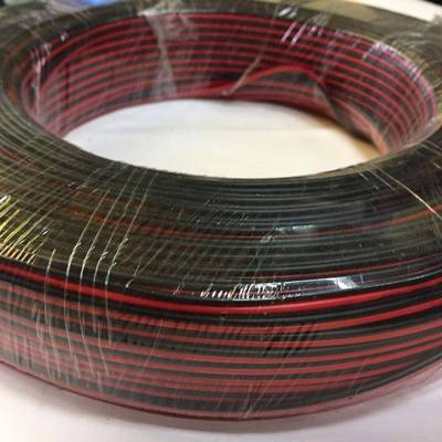 24688aw1g红黑并线05.75平方2P平行线*0.7mm2红2黑线镀OET锡铜加