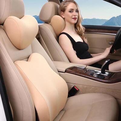 汽车头枕护枕颈枕座椅腰靠车一车对记忆棉头用车内抱枕靠IFN枕载