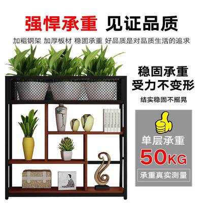 公室铁艺屏风隔断置物DCT植架落地餐厅栅栏矮卡座装办饰绿隔