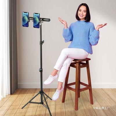 户外落地直机播支架带散热双器AL617343可移动俯拍多机位机位手双