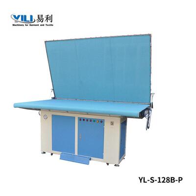 易利YL-S-128B-P气动夹布加压装置蒸汽全自动喷射烫台全自动