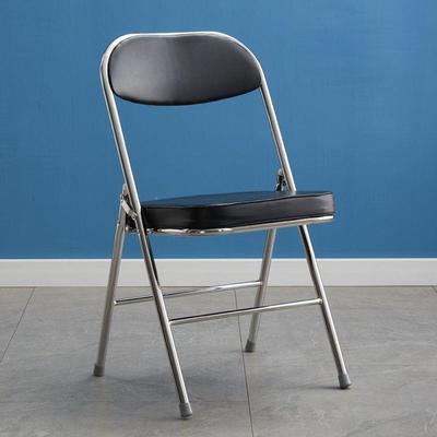 加厚用中古脑电背餐椅凳子拍照简约现无品牌/代办公会靠议家折叠