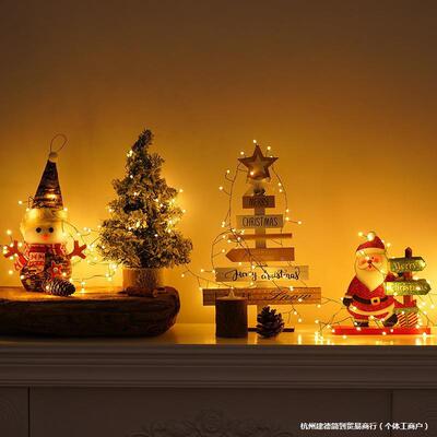 网BGK圣红LED灯铜线鞭炮灯诞日节灯灯串装饰彩灯串发灯光氛围灯灯