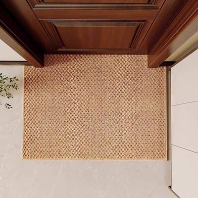 入户地地毯亚麻垫式中式厅进门脚垫AL803055门客口玄关阳台地毯门
