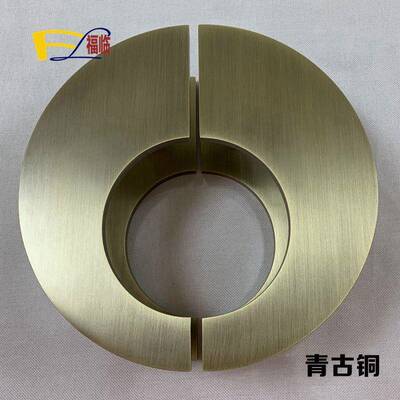 新式仿古半圆形大门拉手tb-62089祥云玻璃拉门把手木门柜中门手古