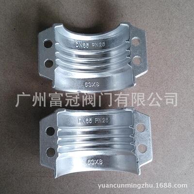 DIN2817两片式抱箍 安全管夹 铝合金管卡EN14420-3铝合金抱箍卡箍