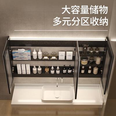 卫收生间置镜KX-67204子镜柜一纳体柜浴室挂墙式单独智能镜柜浴室