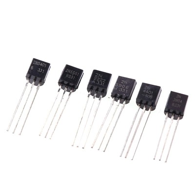 2N3906/2N5551/2N2222/2N5401/2N3904/2N4401功率晶体三极管TO-92