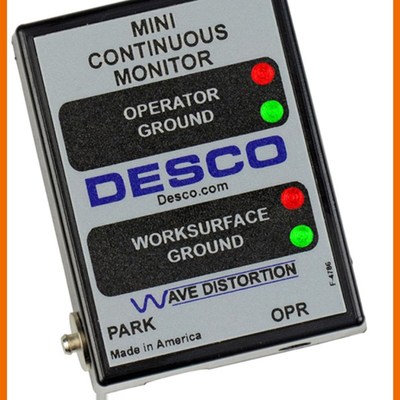 DESCO接地监测器19243人体阻抗台面电阻单线手腕带19242/19239