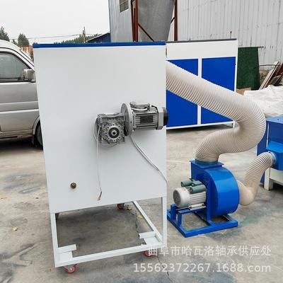 工艺品摆件充棉机口双开丝开松充装机纤维棉再BKI生绵棉松机