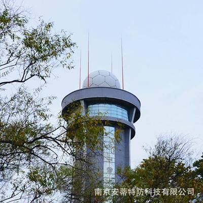 无球测风雷阵地璃达钢避雷针抗干扰复合玻接闪杆AD-BLG下防雷接地