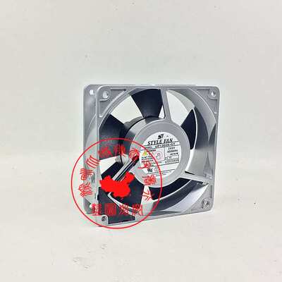 原装STYLEFAN UP12D20-GT 200V 16/15W 120*120*38MM铝框轴流风扇