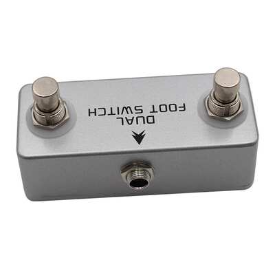 MOSKYAUDIO DUAL FOOT SWITCH 带锁 乐器音响通道选择开关