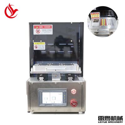 pneumatic semi-automatic capsule blister sealing machine