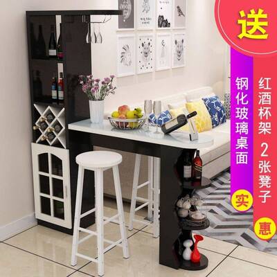 吧桌家小用吧台桌酒柜客台厅吧台餐厅61391隔断柜吧柜台酒靠墙吧
