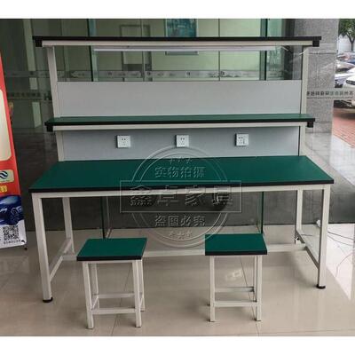 厂家操直销业防静电工作台双面流工水线作台带灯双工层钳工gzt-25