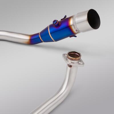 Forza350改佛沙350不锈钢前装段尾排气管声KKQ段消器套装2025-202