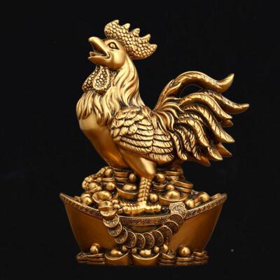 12十二狗生肖铜首件全摆套鼠牛虎龙蛇马羊猴鸡猪兔12036镀铜树脂