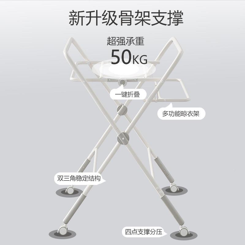 尿布台儿理台新生儿宝宝换尿460按布台洗澡婴摩护抚触台可折叠多
