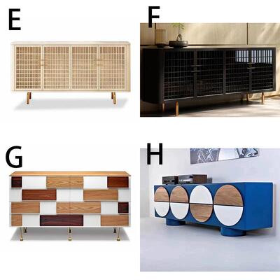 电法式原新古实典木雕刻视柜欧式木轻奢REO玄关柜个性餐边柜大户