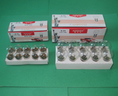 汽车灯泡12V(24V) P21W 转向小灯泡刹车灯泡 转弯灯灯泡 倒车灯泡