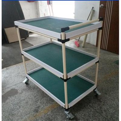 防电工作间台电静子台电脑维修台车打带灯架实验包台流水线IOT耐